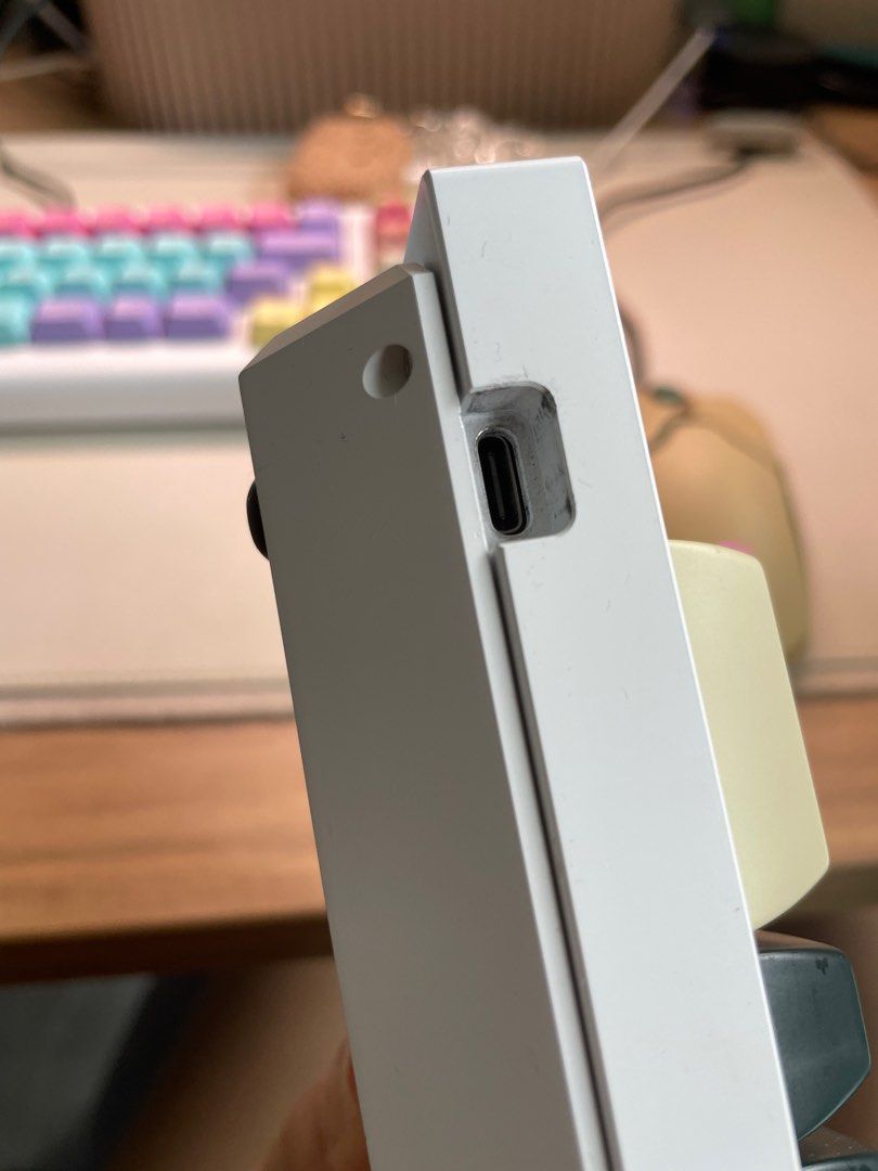 Alpine65 E-white custom mechanical keyboard, Computers & Tech, Parts ...