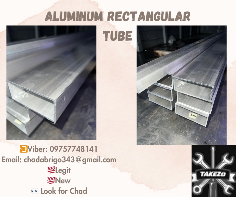 ALUMINUM RECTANGULAR TUBE, Commercial & Industrial, Construction Tools ...