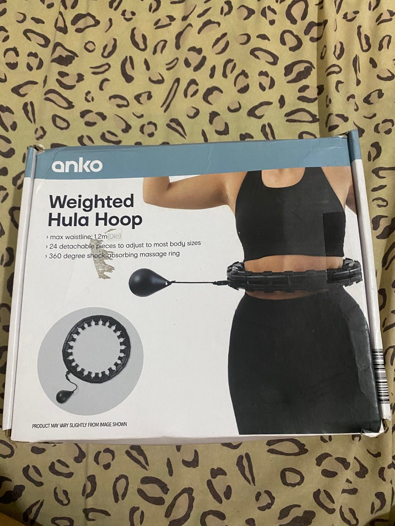 Anko - Weighted Hula Hoops, Health & Nutrition, Health Supplements ...