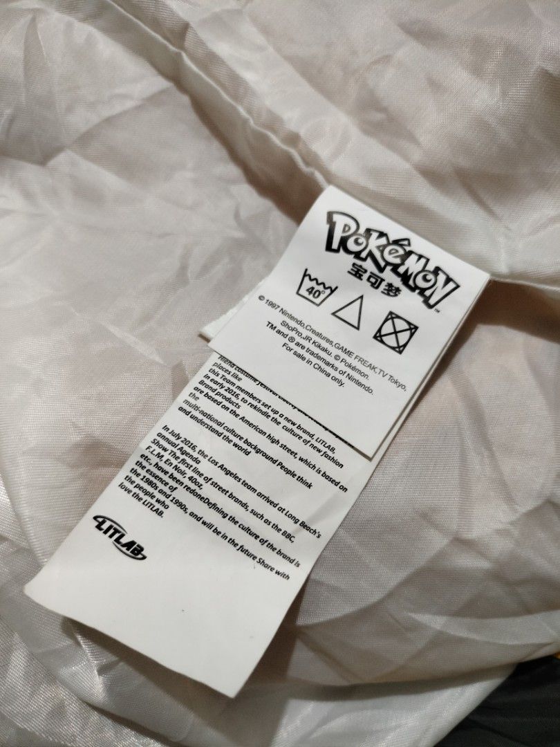 Anorak/Pullover Litlab Pokemon Jacket, Men's Fashion, Coats, Jackets ...