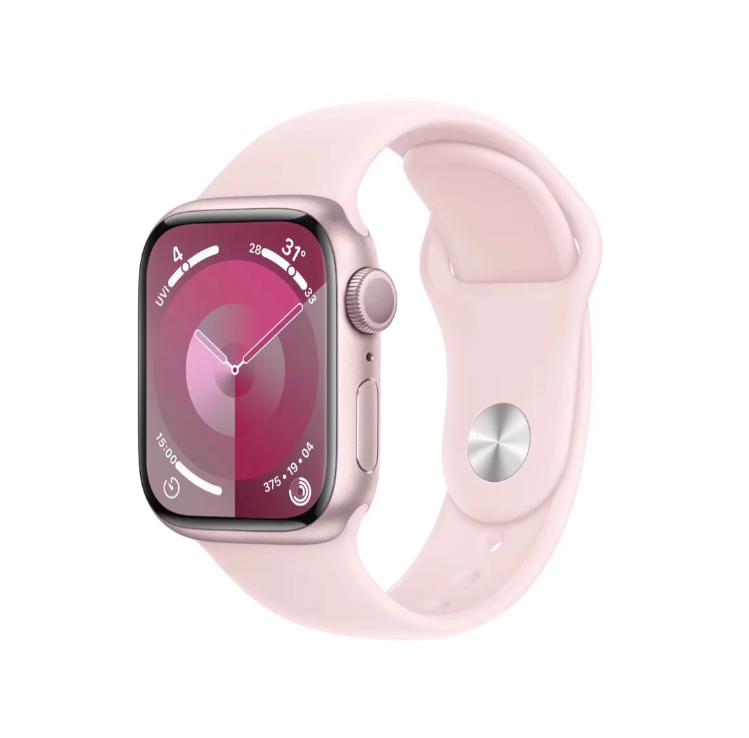Apple Watch Series 9 GPS Light Pink 41mm, Mobile Phones & Gadgets ...