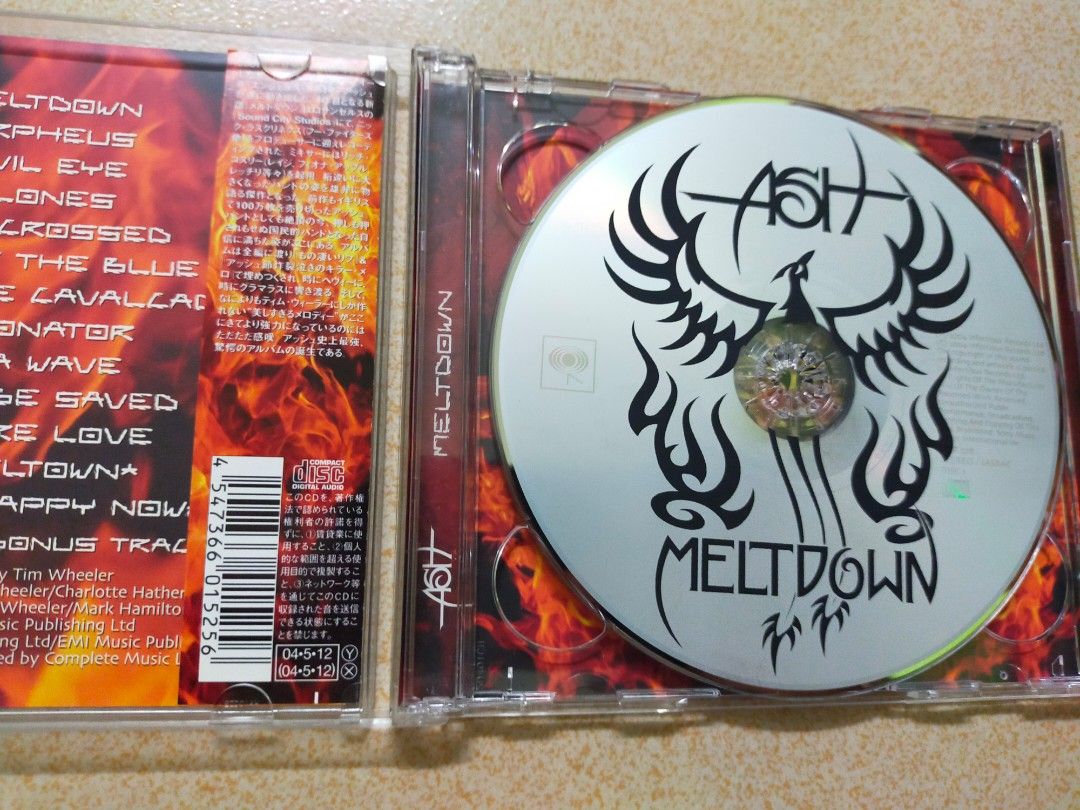 Ash - Meltdown 2CD, Hobbies & Toys, Music & Media, CDs & DVDs on Carousell