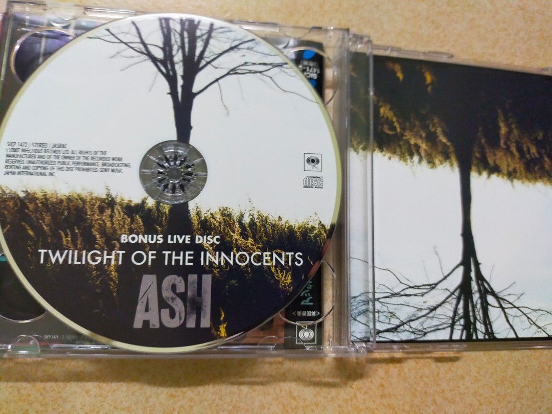 Ash - Twilight of the innocent 2Cd, Hobbies & Toys, Music & Media, CDs & DVDs on Carousell