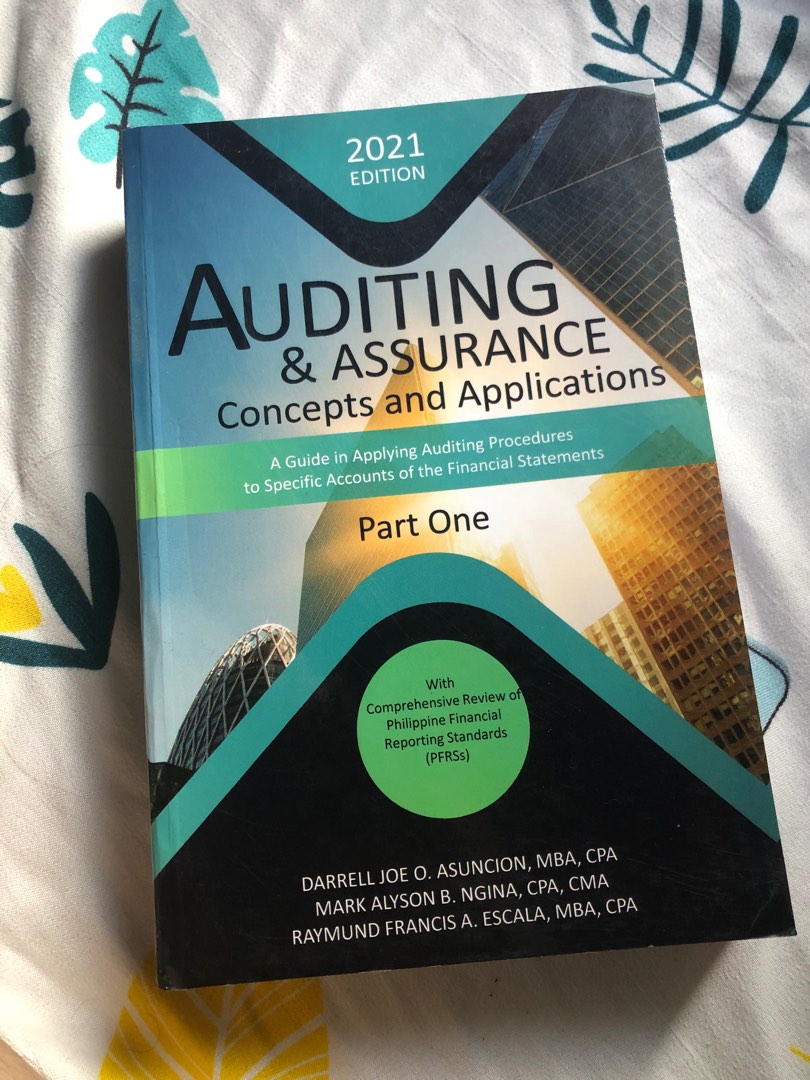 Auditing & Assurance Concepts and Applications by Asuncion, Ngina, and ...