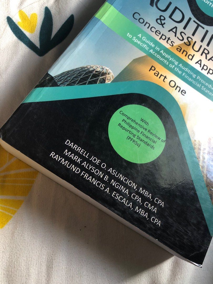 Auditing And Assurance Concepts And Applications By Asuncion Ngina And Escala 2021 Edition