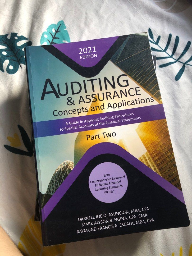 Auditing And Assurance Concepts And Applications By Asuncion Ngina And Escala 2021 Edition