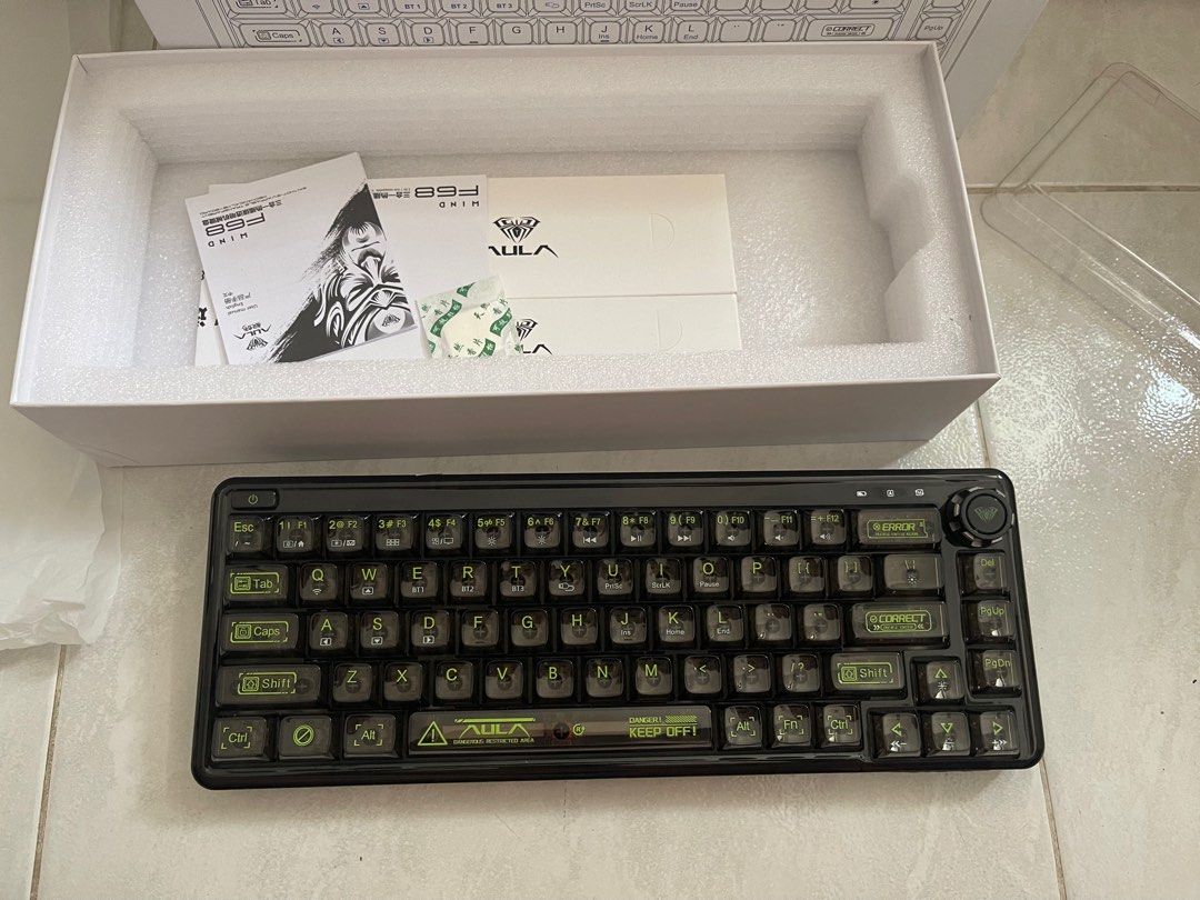 Aula F68 keyboard, Computers & Tech, Parts & Accessories, Computer ...