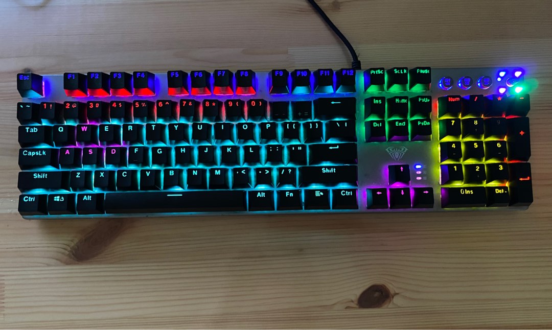 Aula Mechanical Keyboard F2058, Computers & Tech, Parts & Accessories ...