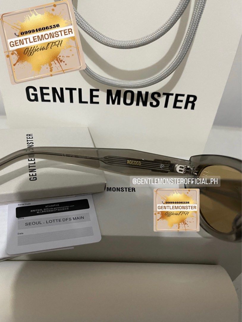 Auth GENTLE MONSTER - ROCOCO KC6, Women's Fashion, Watches ...