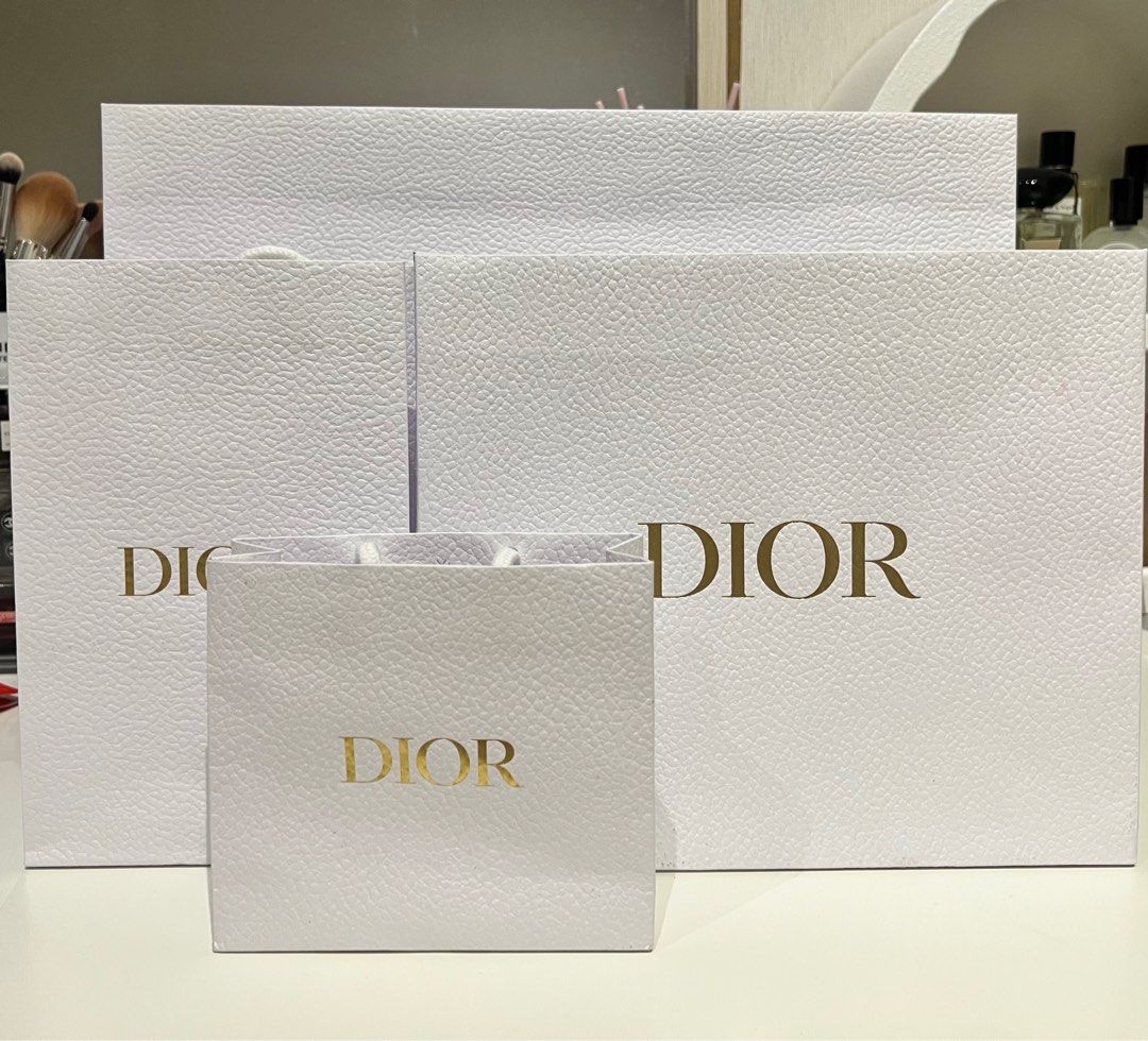 Authentic Dior Paper Bag Gift Bag, Beauty & Personal Care, Bath & Body ...