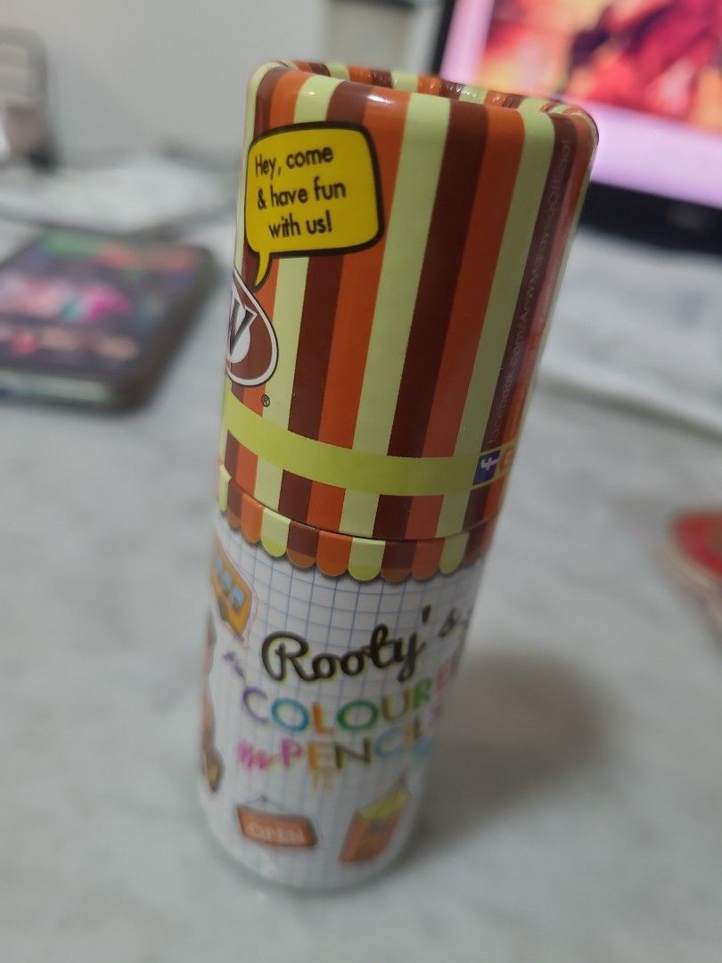 A&W Rooty's Coloured Pencils, Hobbies & Toys, Stationery & Craft ...