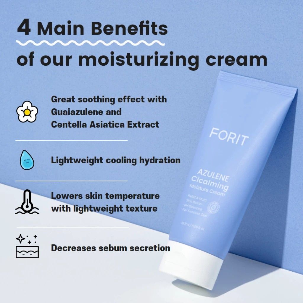 Azulene moisturizing cream, Beauty & Personal Care, Face, Face Care on ...
