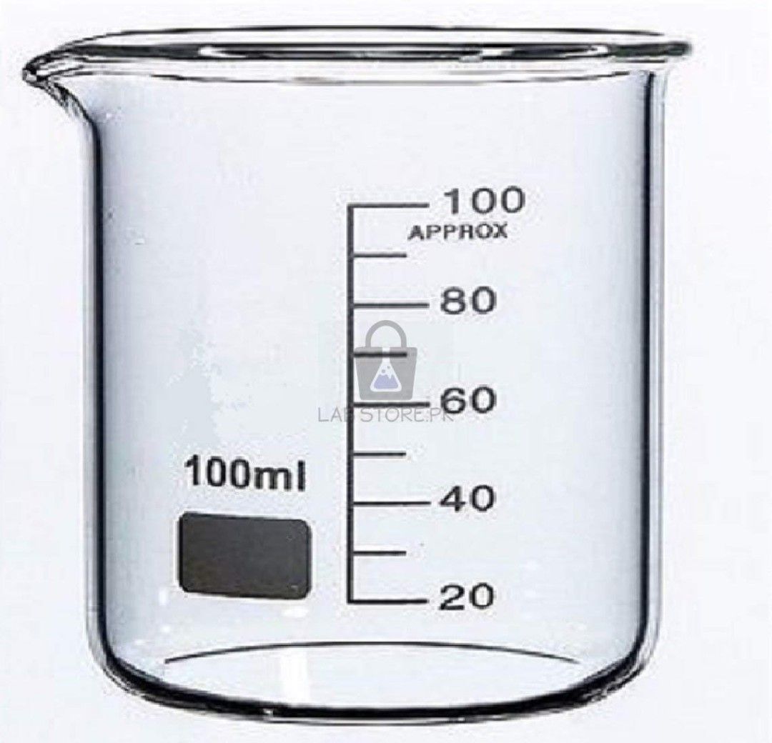 Beaker 100ml Glass Type (Up to 30% OFF), Health & Nutrition, Medical Supplies & Tools on Carousell