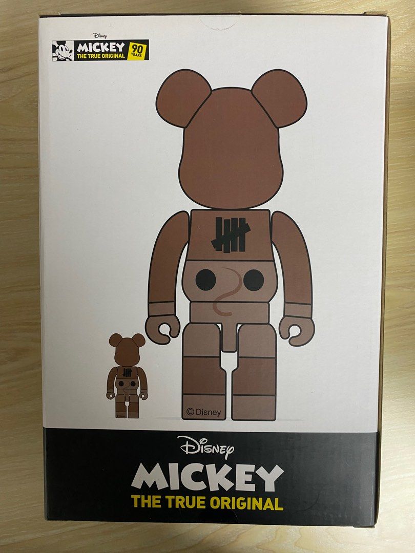 Bearbrick Mickey Mouse Undefeated 90th Disney, 興趣及遊戲, 玩具 & 遊戲類 - Carousell