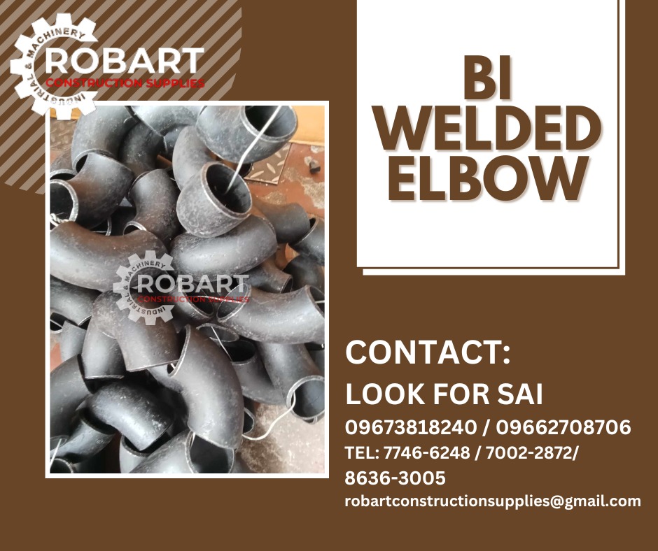 BI Welded Elbow, Commercial & Industrial, Construction Tools ...