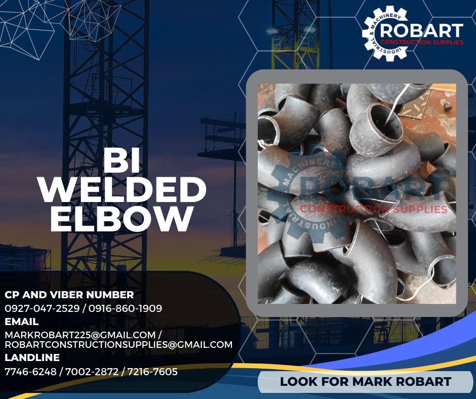 BI Welded Elbow, Commercial & Industrial, Construction & Building ...