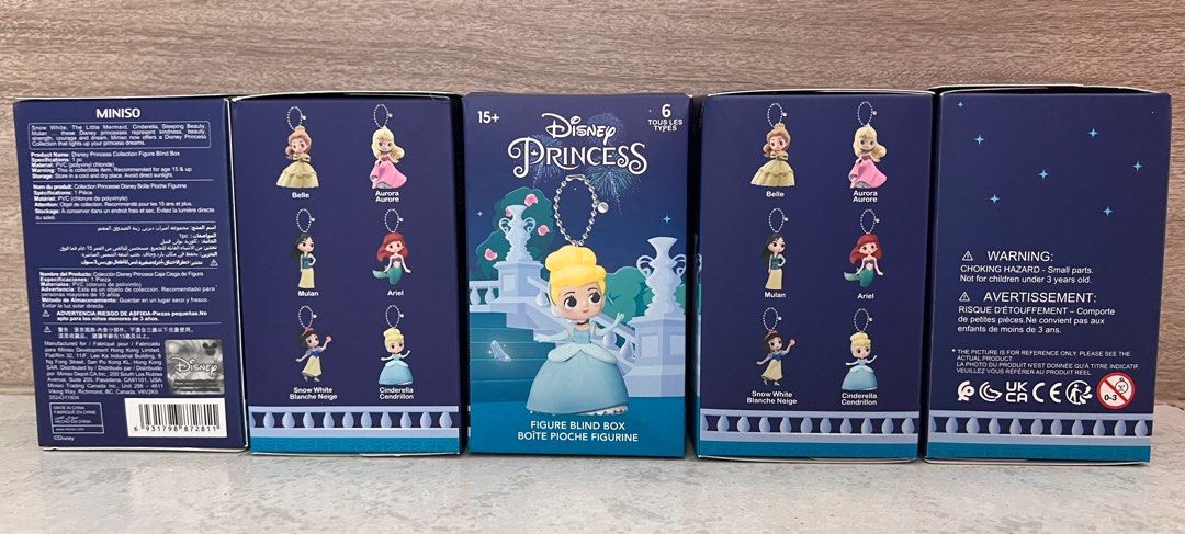 Blind box Miniso Disney Princess Collection Figure, Hobbies & Toys ...