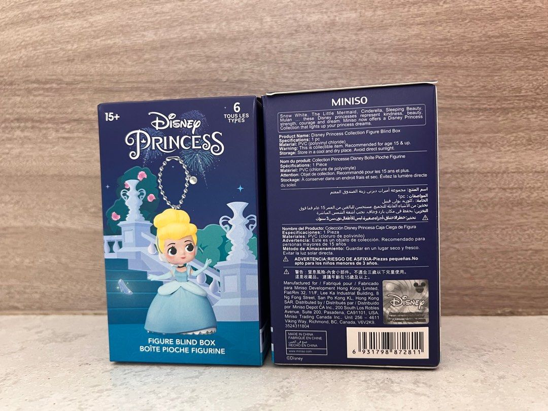 Blind box Miniso Disney Princess Collection Figure, Hobbies & Toys ...