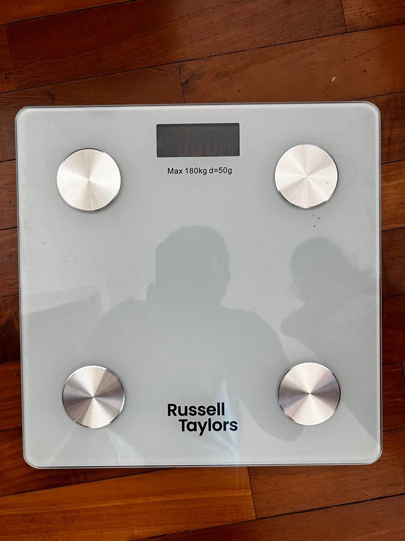 Russell Taylor Bluetooth Digital Weighing Scale, Health & Nutrition ...