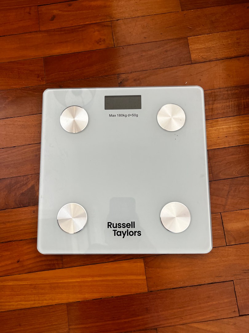 Russell Taylor Bluetooth Digital Weighing Scale, Health & Nutrition ...