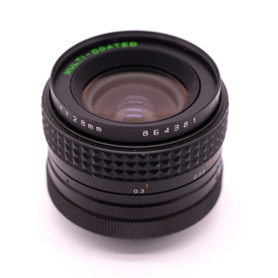 [BMC] Auto Makinon 28mm F2.8 Multi-Coated Olympus OM Mount Wide Angle ...