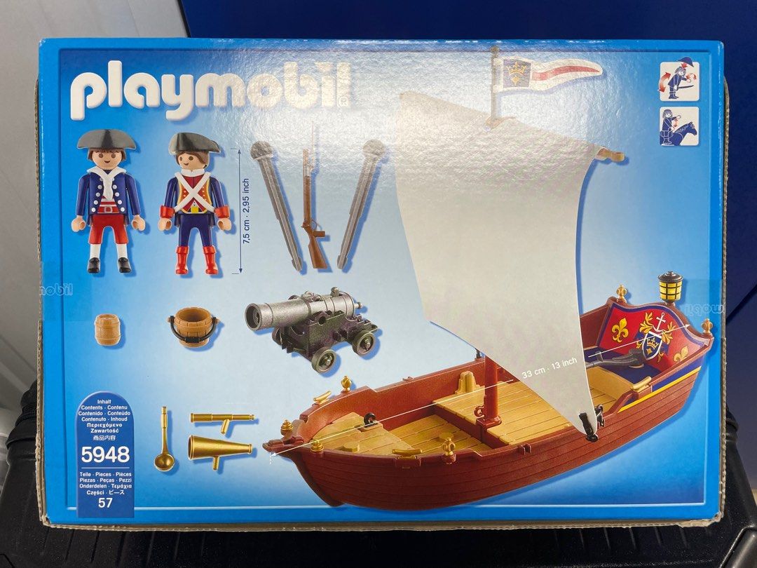 BNIB Playmobil Pirate Soldier Boat for sale, Hobbies & Toys, Toys ...