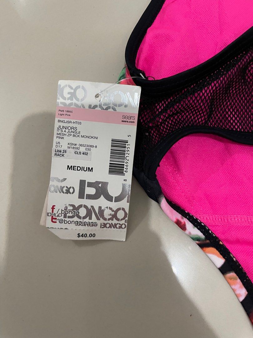Bongo One Piece Swimsuit, Women's Fashion, Swimwear, Bikinis ...