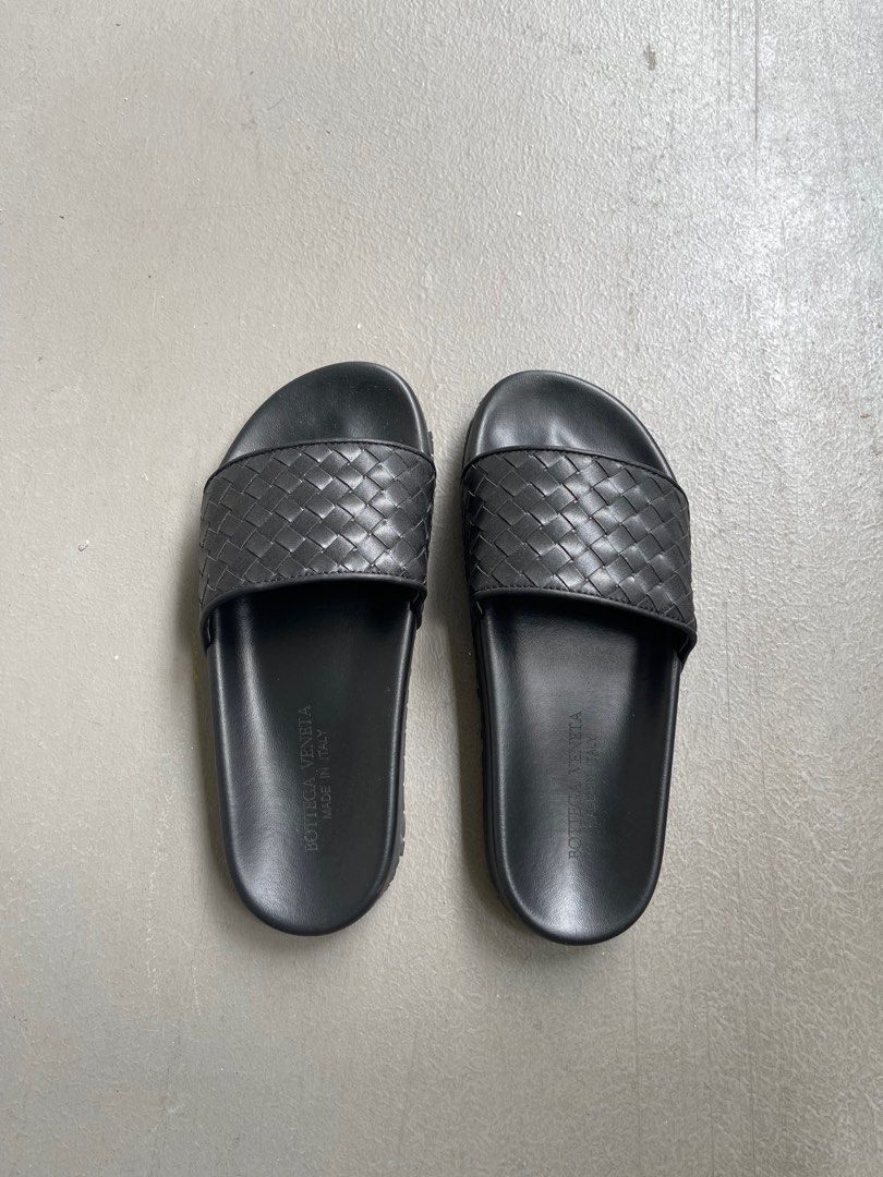 Bottega Veneta Slides, Women's Fashion, Footwear, Flipflops and Slides ...