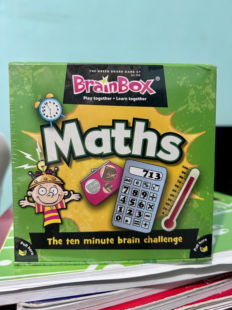 Brainbox Maths, Hobbies & Toys, Toys & Games on Carousell