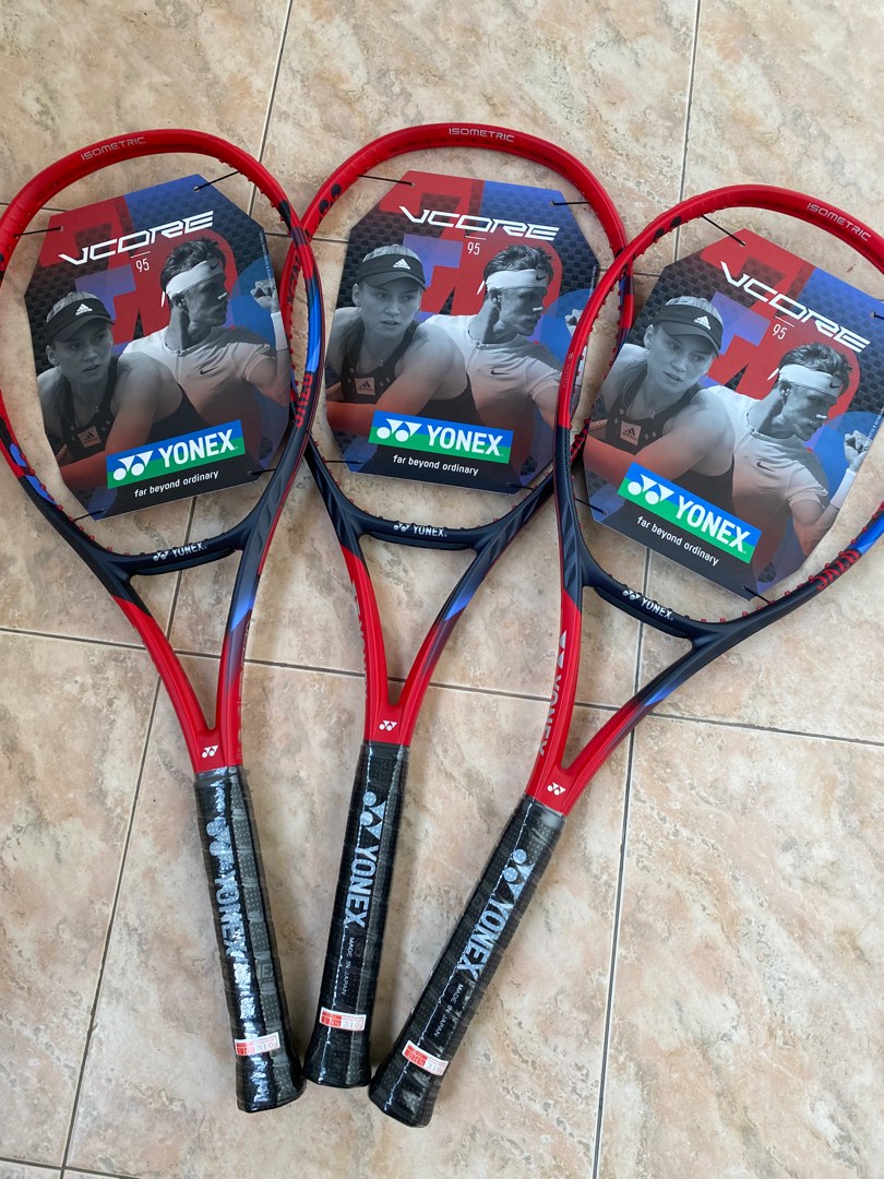Brand New Yonex Vcore 95 2023, Sports Equipment, Sports & Games, Racket & Ball Sports on Carousell
