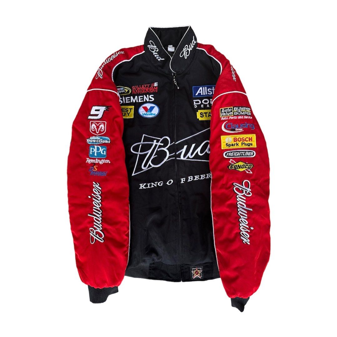 Budweiser Racing Jacket, Men's Fashion, Coats, Jackets and Outerwear on ...