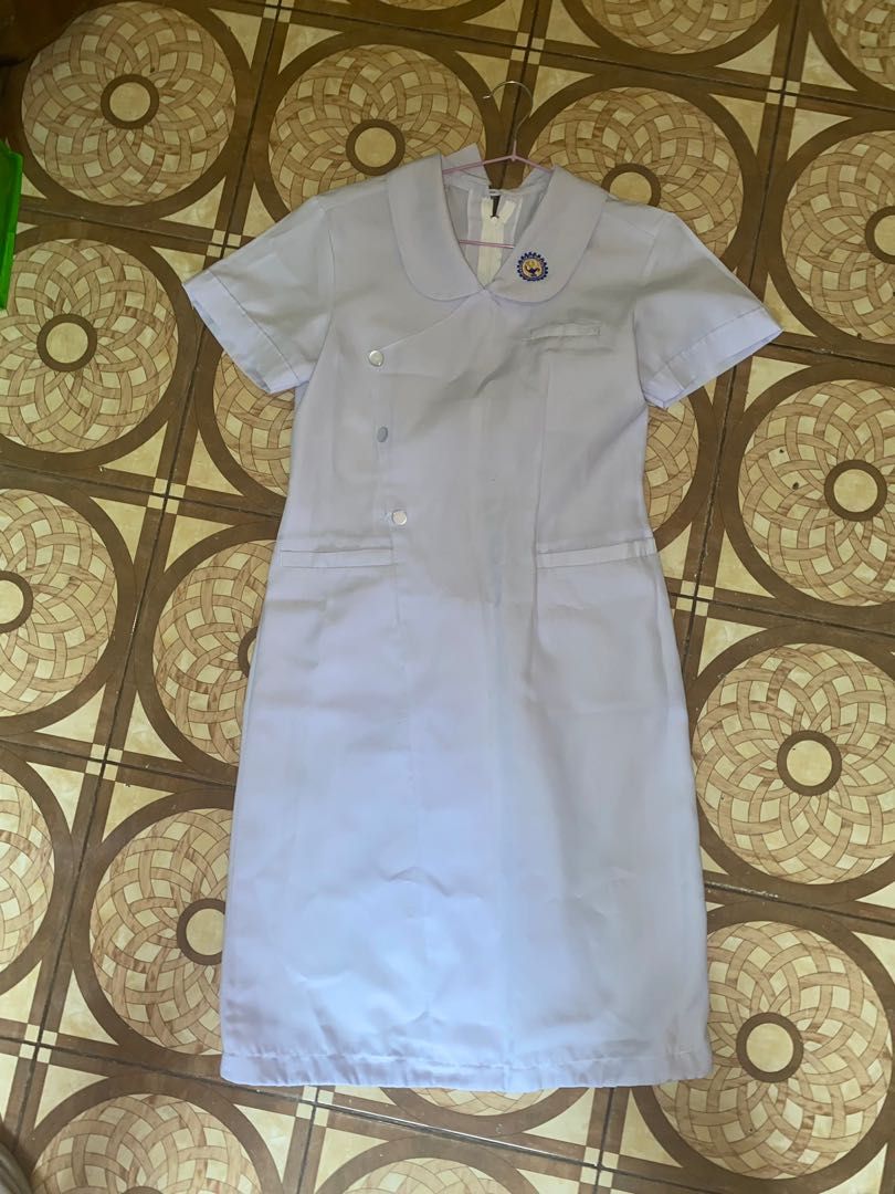 Bulsu Nursing Uniform! Second Hand, Women's Fashion, Dresses & Sets ...