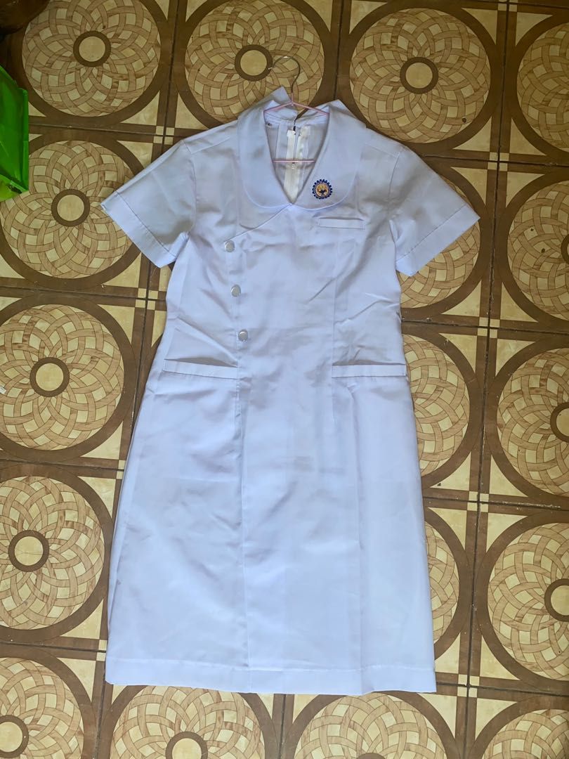 Bulsu Nursing Uniform! Second Hand, Women's Fashion, Dresses & Sets ...