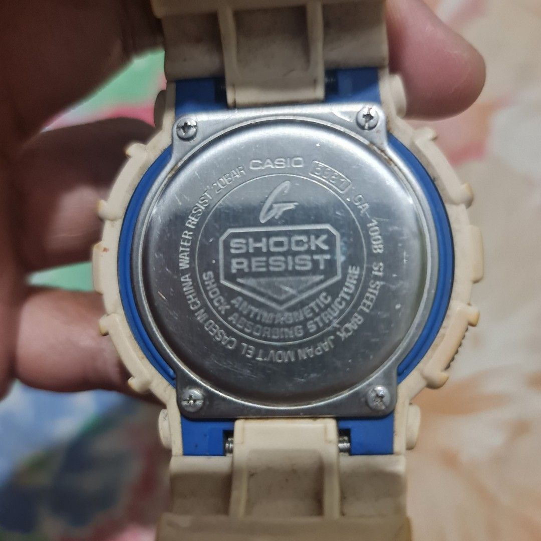 Casio Gshock GA100 oreo, Men's Fashion, Watches & Accessories, Watches ...