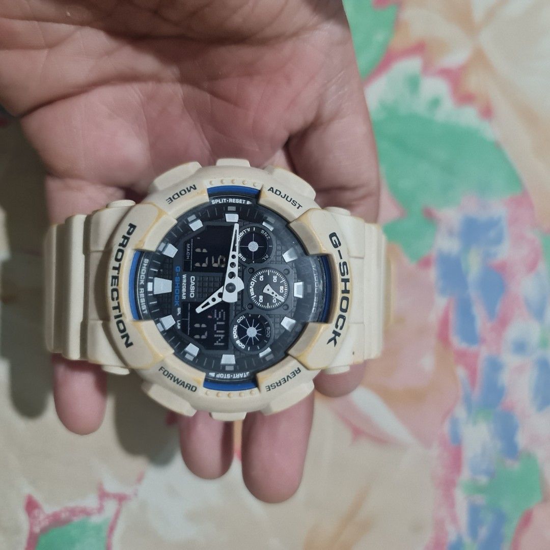 Casio Gshock GA100 oreo, Men's Fashion, Watches & Accessories, Watches ...