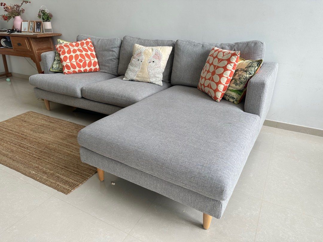 Casterly L Shaped sofa, Furniture & Home Living, Furniture, Sofas on ...