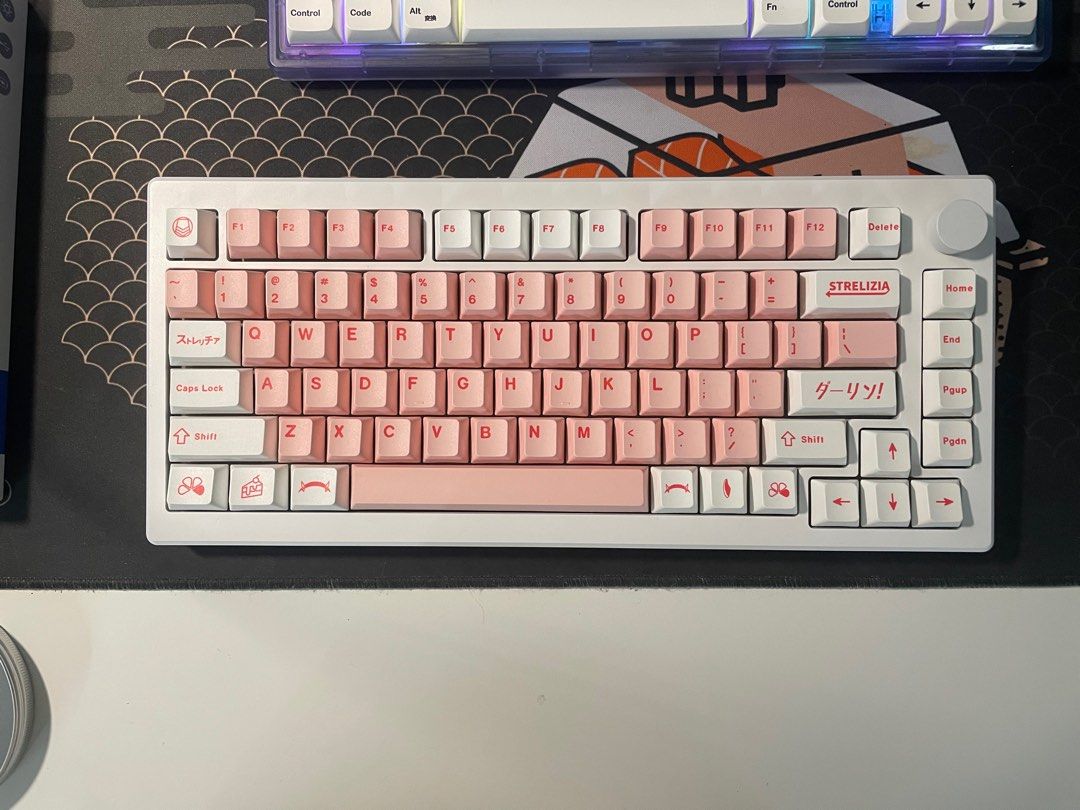 (Choose) Girly 75% full build mechanical keyboard, Computers & Tech ...