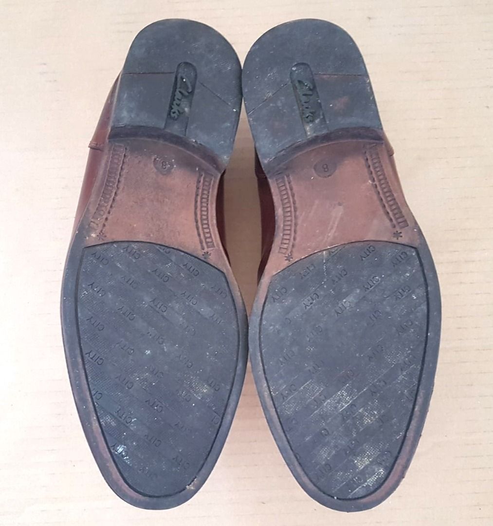 Clarks Designer Shoes, US 8, Genuine Leather Loafers, Dress, Work ...