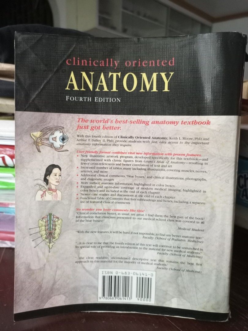 Clinically Oriented Anatomy Hobbies Toys Books Magazines
