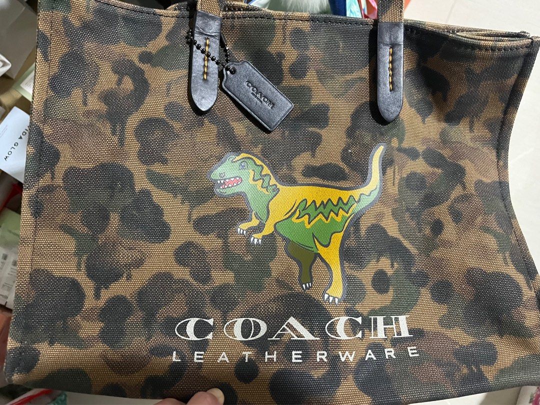 Coach dinosaur bag, Women's Fashion, Bags & Wallets, Shoulder Bags on ...