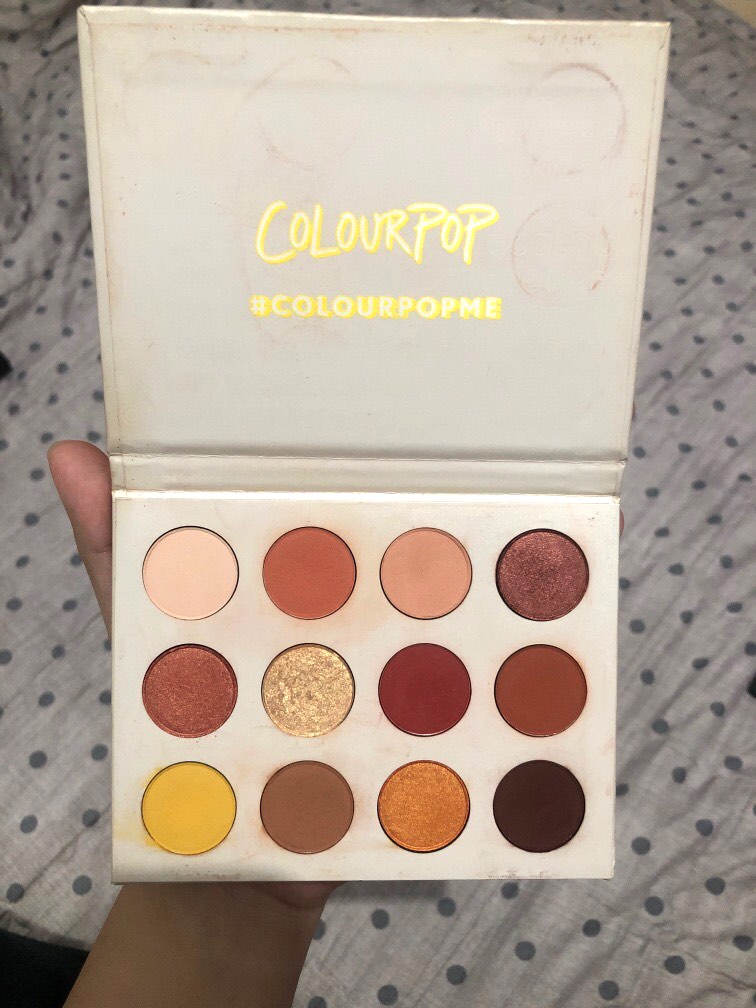 colourpop cute af eyeshadow palette, Kesehatan & Kecantikan, Rias Wajah ...