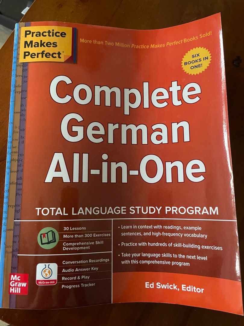 Complete German All in One language book, Hobbies & Toys, Books ...