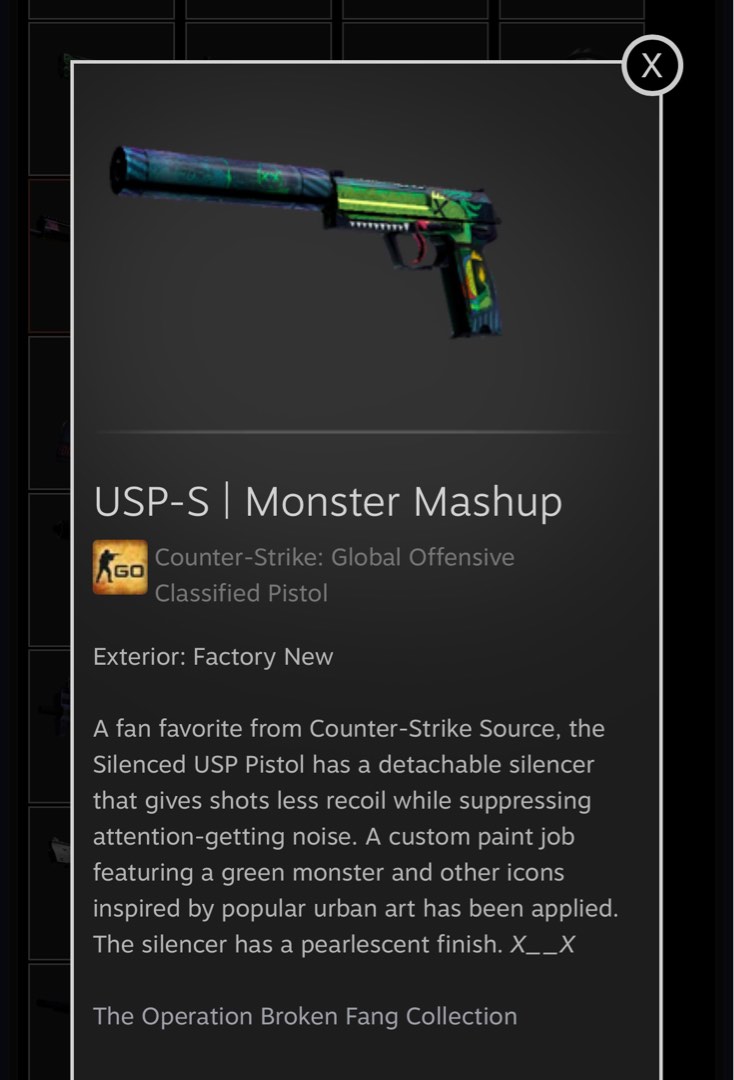 Csgo Skins | USP, Video Gaming, Gaming Accessories, In-Game Products on Carousell