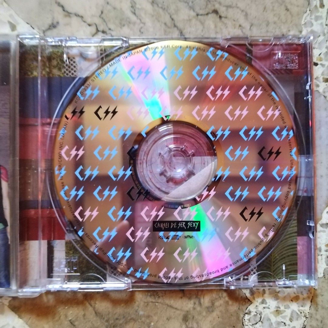 CSS - Cansei De Ser Sexy CD Album, Hobbies & Toys, Music & Media, CDs ...