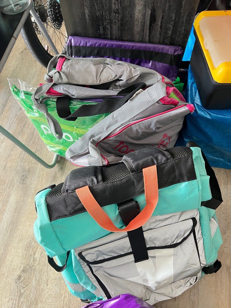 Delivery Bags Deliveroo, Foodpanda, Grabfood, Furniture & Home Living ...