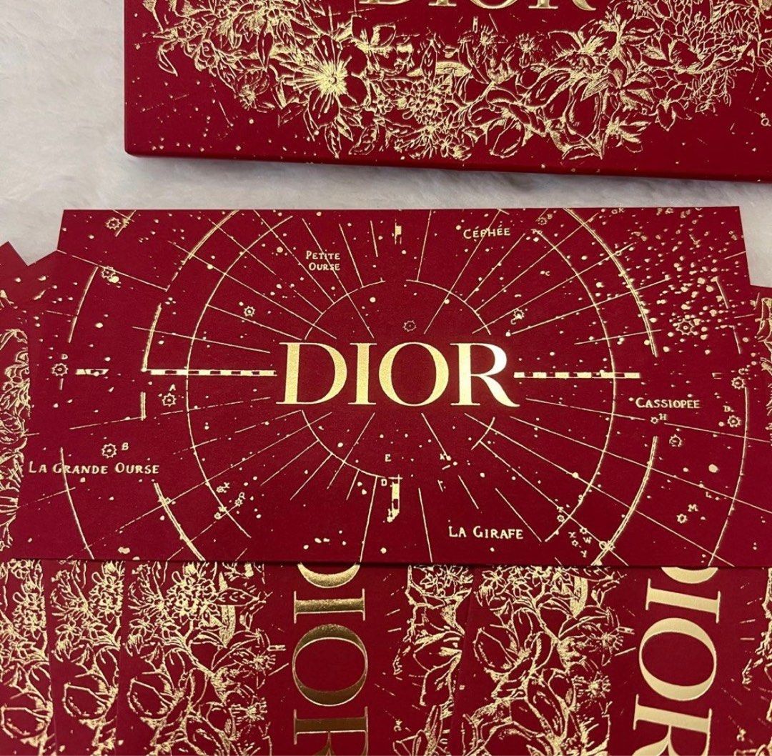 Dior Red Packet Ang Bao 1 box -8pcs, Everything Else on Carousell