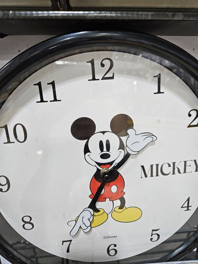 Disney 12 inch Wall Clock, Furniture & Home Living, Home Decor, Clocks ...