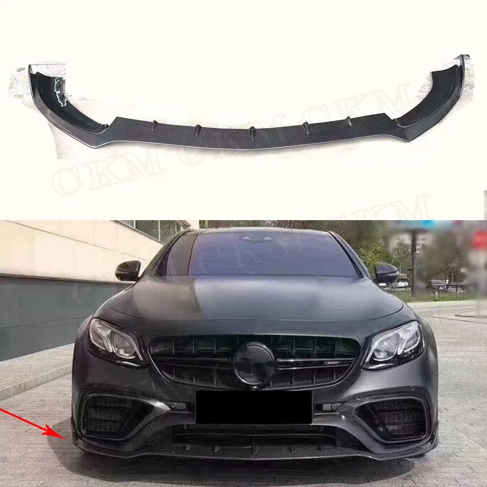 E63 Front Lip *Real Carbon Fibre* Mercedes, W213, Car Accessories ...