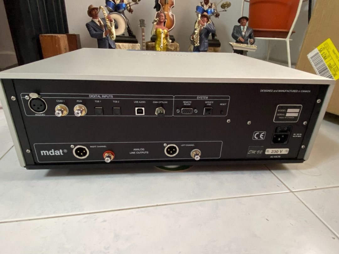 Emm Labs DA2 V2 Reference D/A 24k Premium Gold Face - RARE version ...