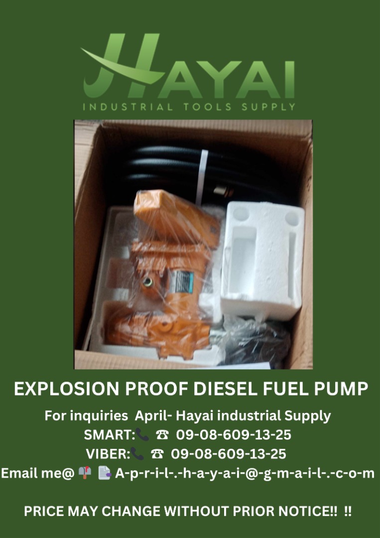 Explosion proof diesel fuel, Commercial & Industrial, Construction ...